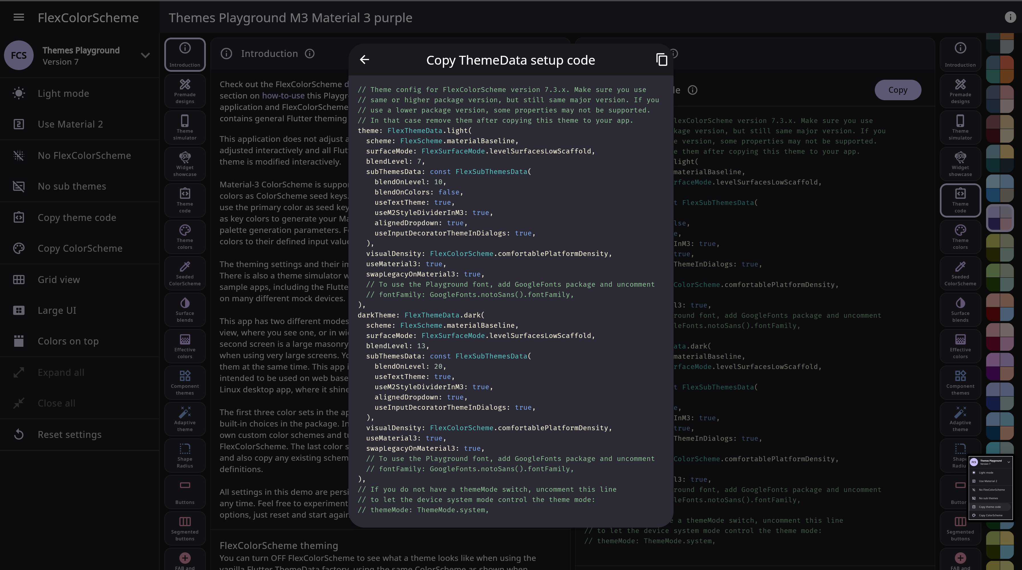 Setting up Theming with Flutter's Flex Scheme Library - Sisitech Docs